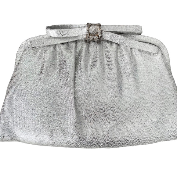Vintage | Bags | Vintage After Five Silver Formal Clutch Purse | Poshmark